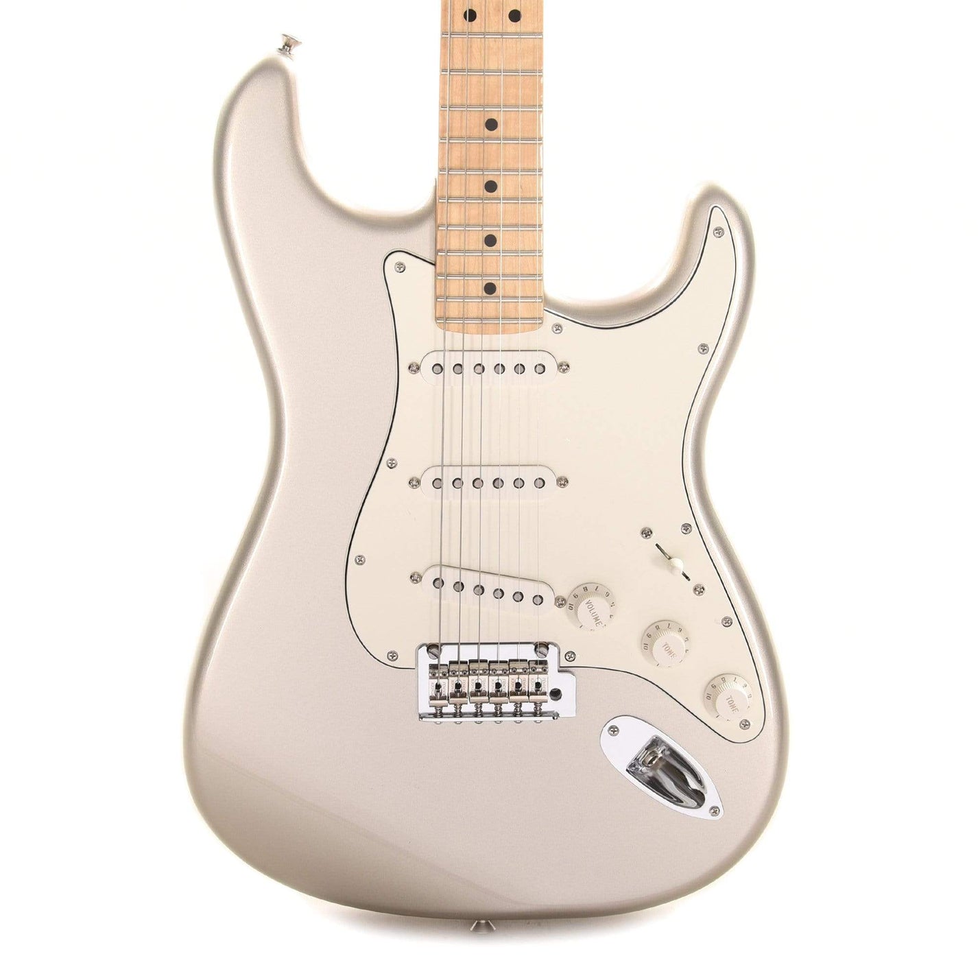 Fender Player Limited Stratocaster Inca Silver w/3-Ply Parchment Pickg ...