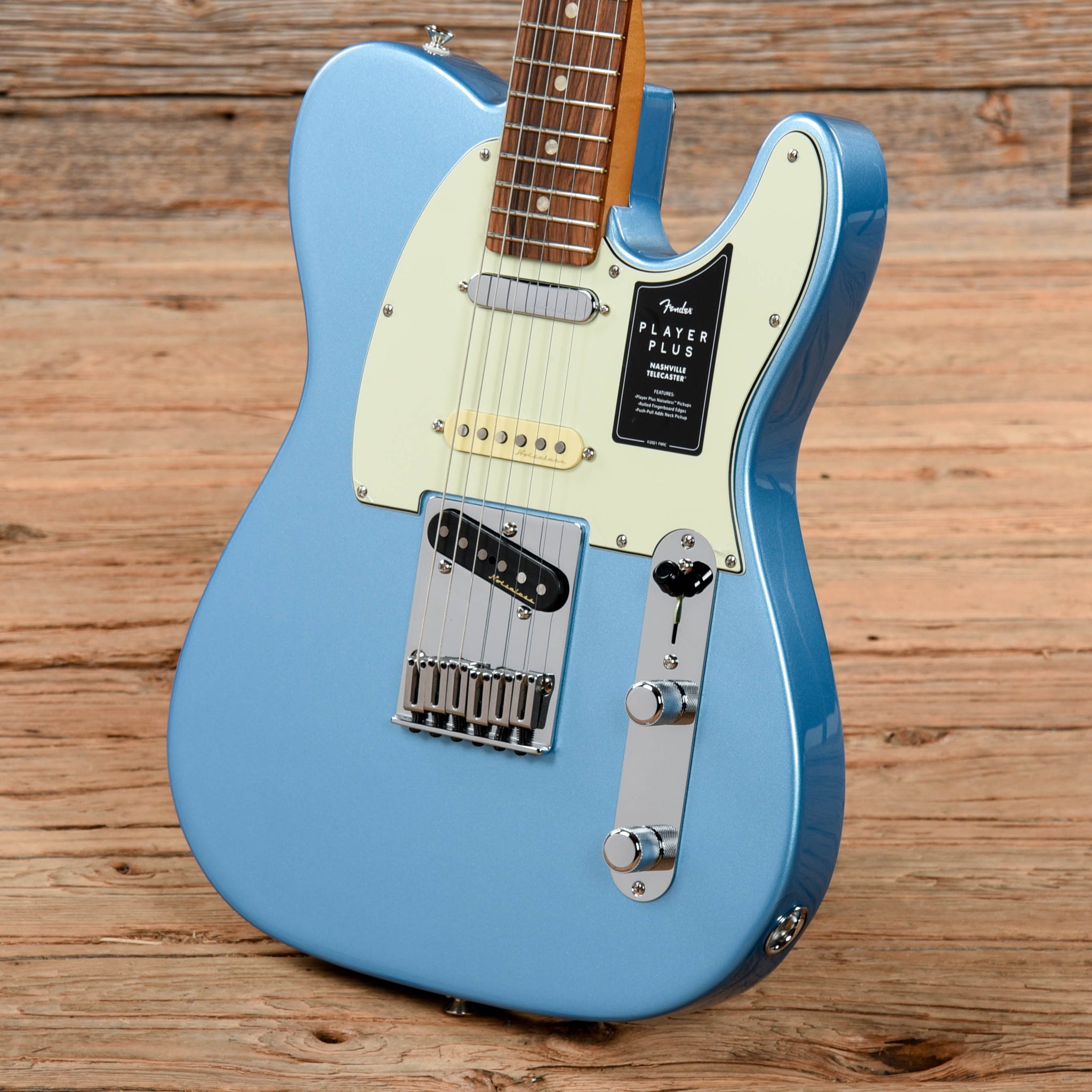 Fender Player Plus Nashville Telecaster Opal Spark – Chicago Music Exchange