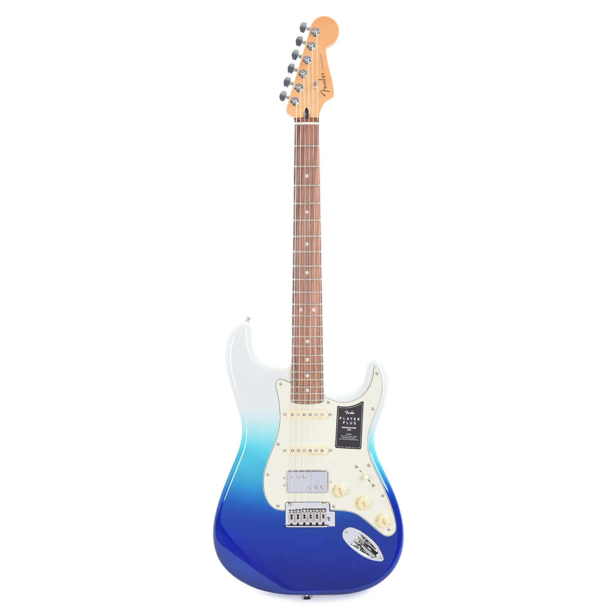Fender Player Plus Stratocaster HSS Bel Air Blue – Chicago Music Exchange