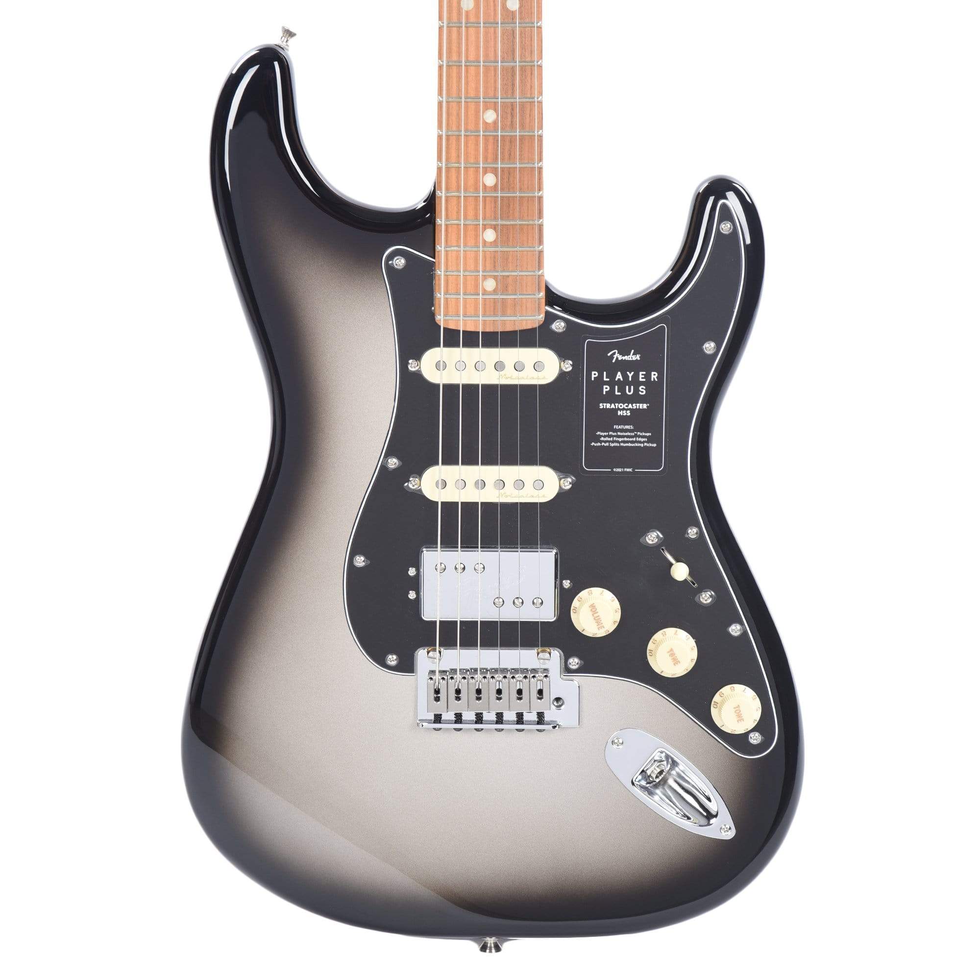 Fender Player Plus Stratocaster HSS Silverburst – Chicago Music Exchange