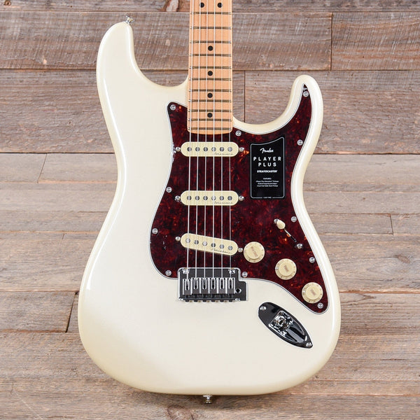 Fender Player Plus Stratocaster Olympic Pearl – Chicago Music Exchange
