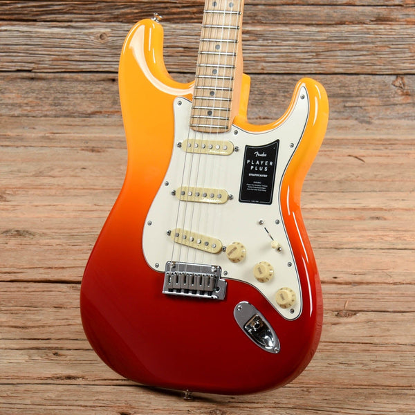 Fender Player Plus Stratocaster Tequila Sunrise – Chicago Music Exchange