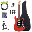 Fender Player Stratocaster Floyd Rose HSS Sonic Red Bundle w/Fender Gi ...