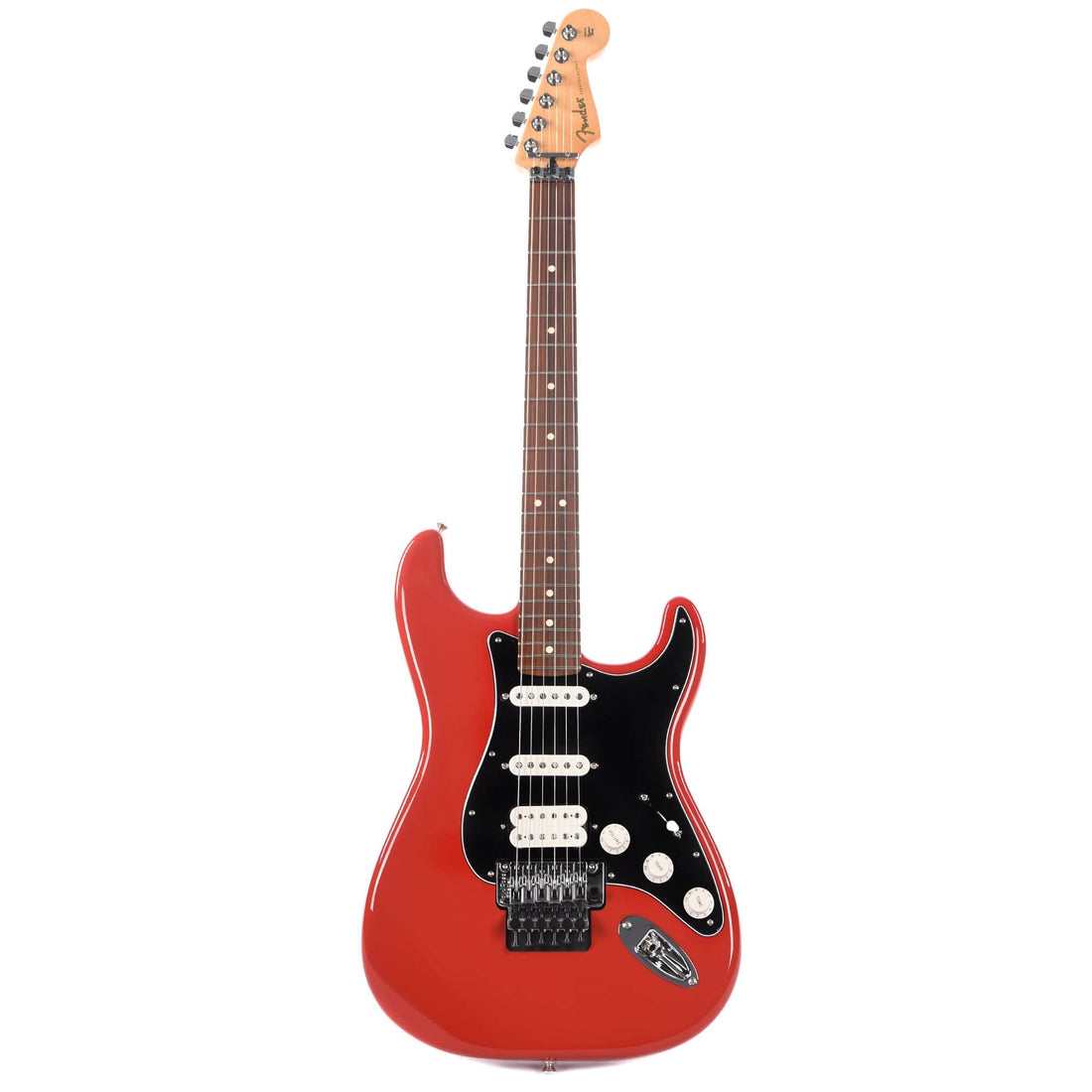 Fender Player Stratocaster Floyd Rose HSS Sonic Red Bundle w/Fender Mo ...