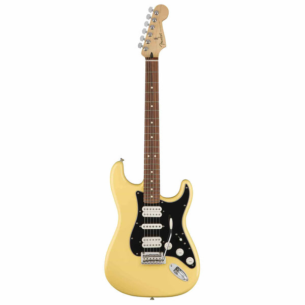 Fender Player Stratocaster HSH PF Buttercream Bundle w/Fender Molded H ...