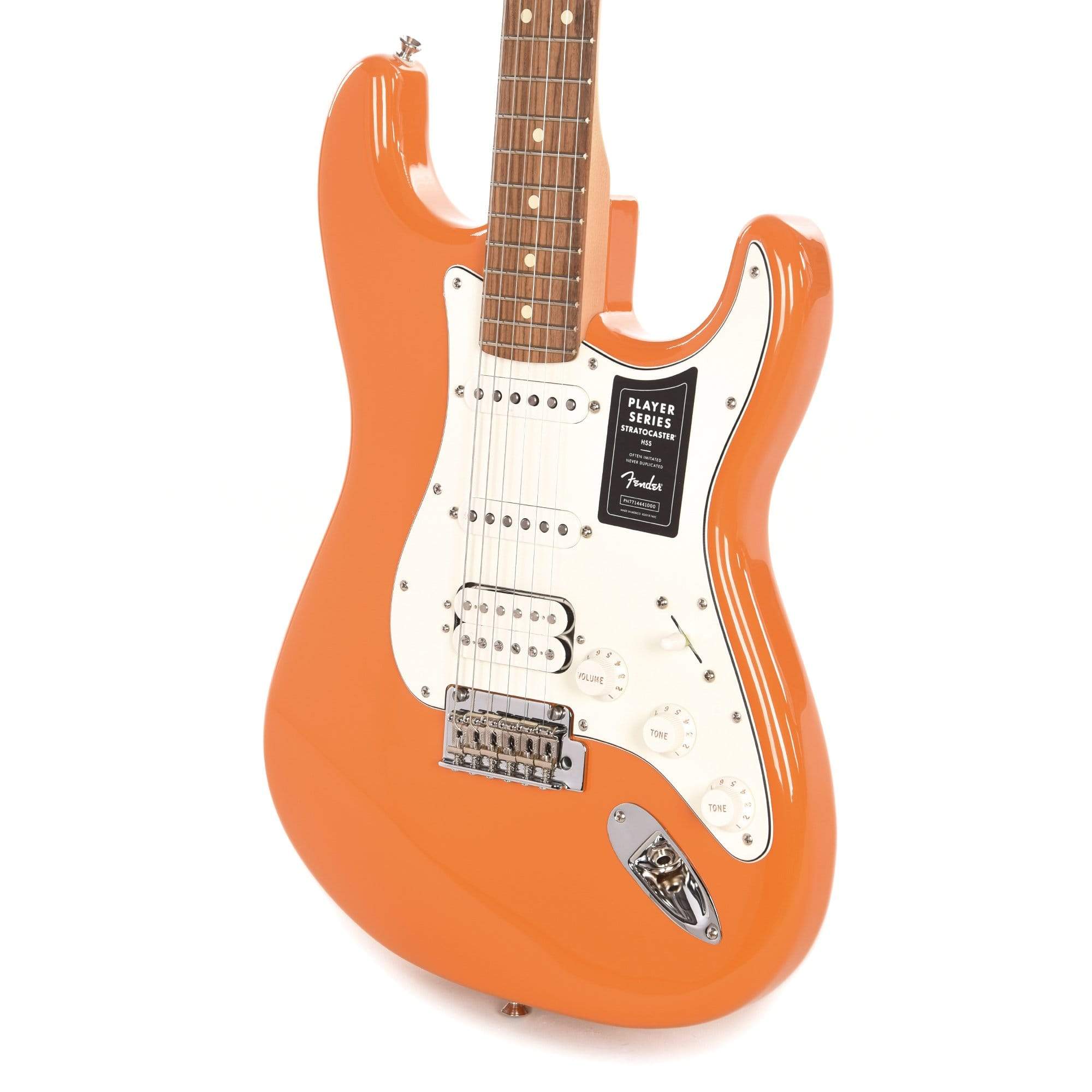 Fender Player Stratocaster HSS Capri Orange – Chicago Music Exchange
