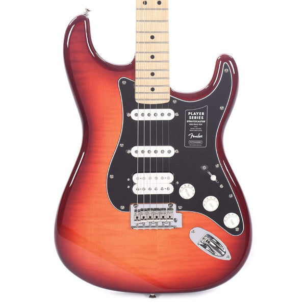 Fender Player Stratocaster HSS Plus Top Aged Cherry Burst – Chicago ...