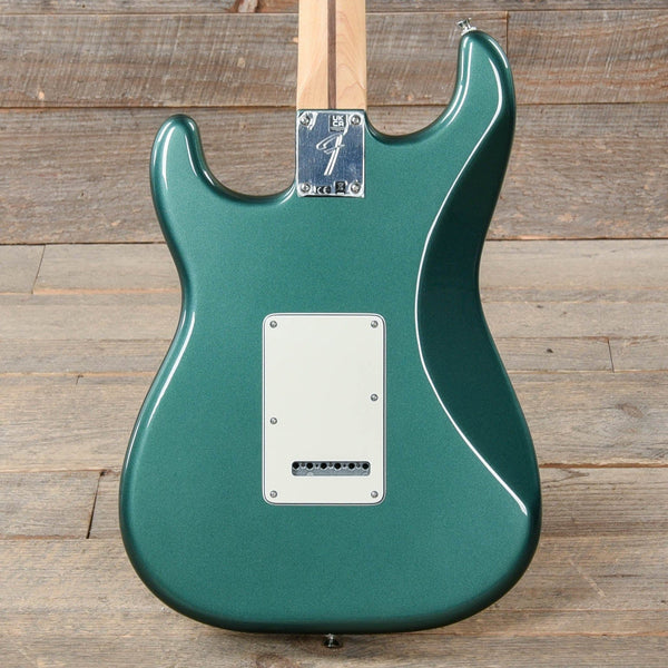 Fender Player Stratocaster Sherwood Green Metallic w/3-Ply Parchment P ...