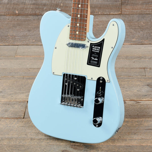 Fender Player Telecaster Daphne Blue w/3-Ply Mint Pickguard – Chicago ...