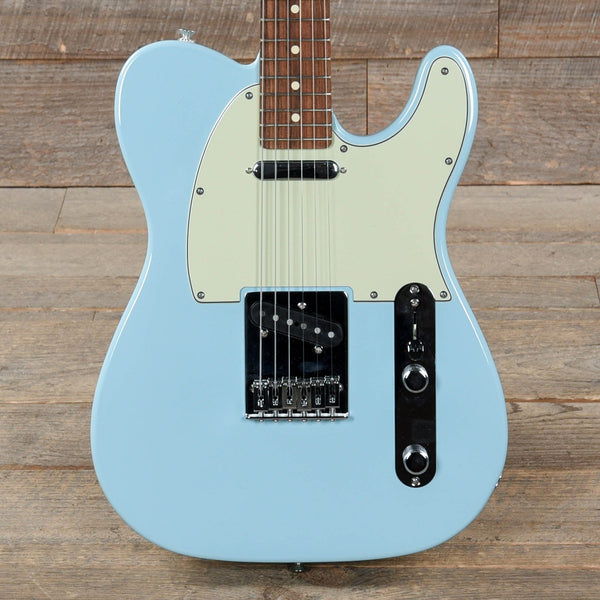 Fender Player Telecaster Daphne Blue w/3-Ply Mint Pickguard – Chicago ...