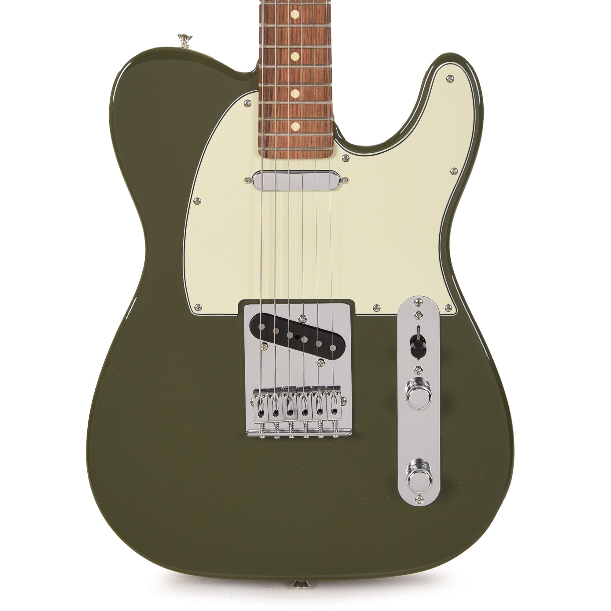 Fender Player Telecaster Olive w/3-Ply Mint Pickguard – Chicago Music ...