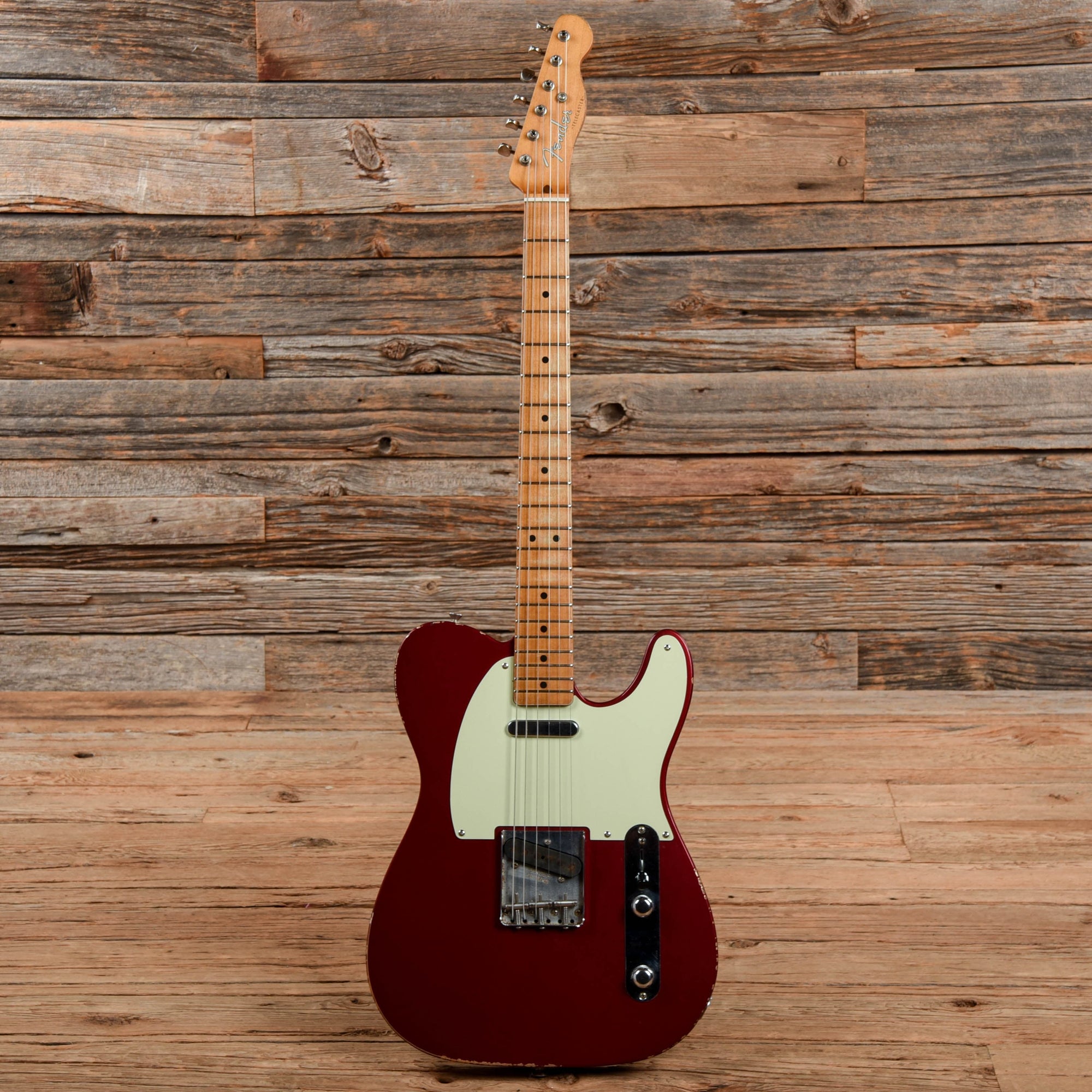 Fender Road Worn '50s Telecaster Candy Apple Red 2018 – Chicago Music ...