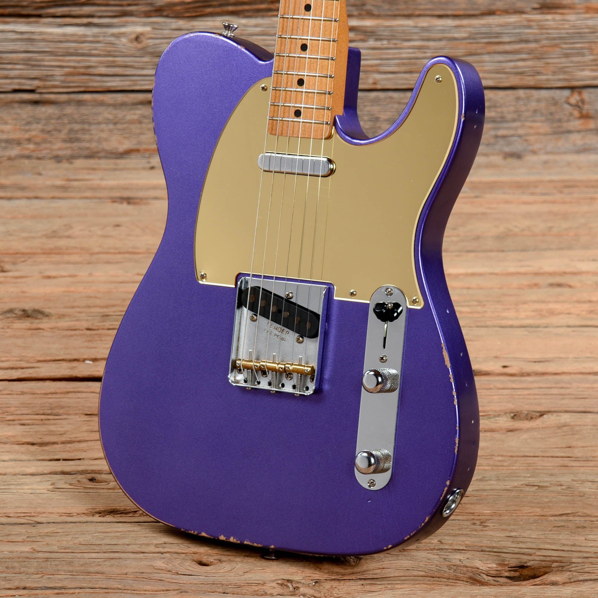 Fender Road Worn '50s Telecaster Purple Metallic 2019 – Chicago Music ...