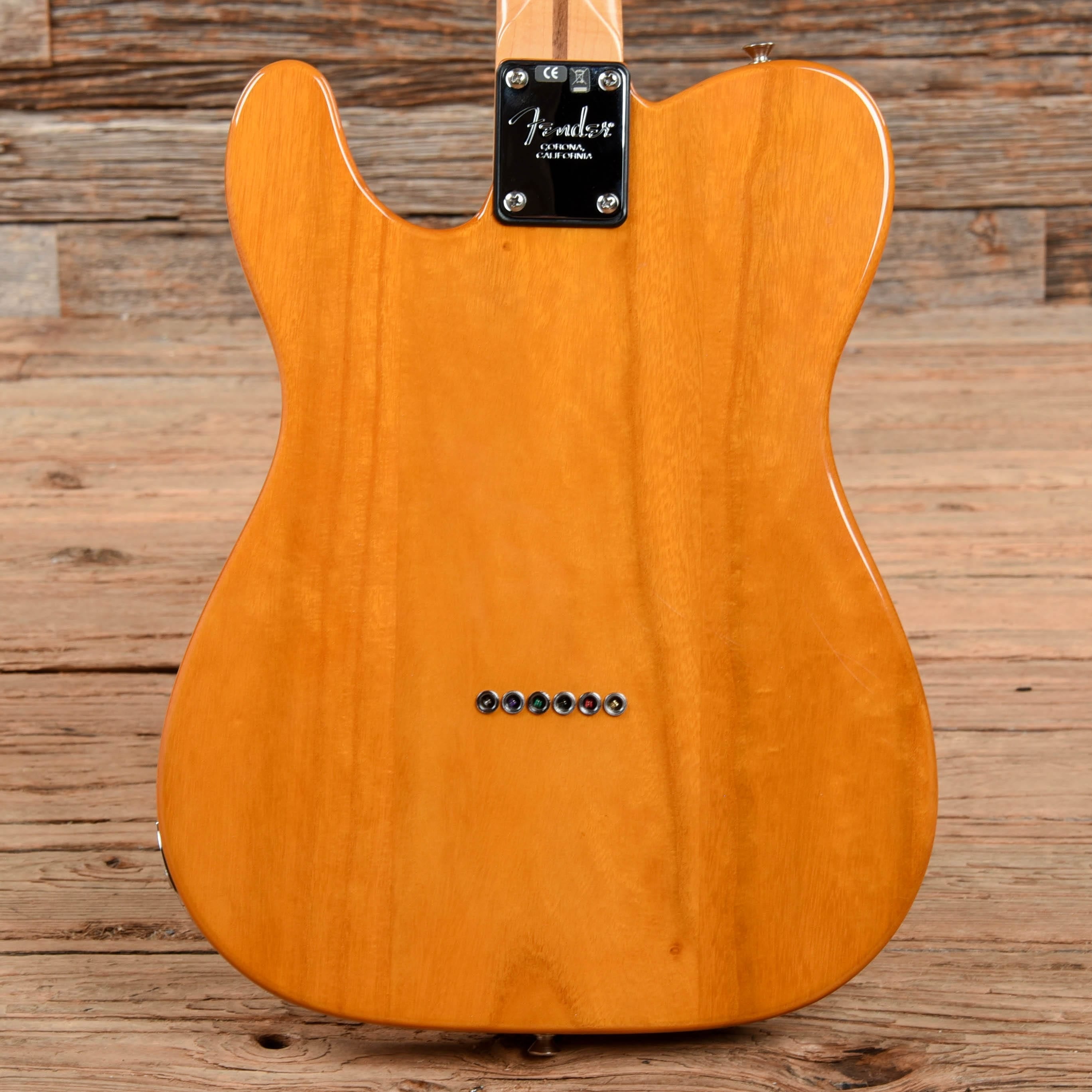Fender Select Carved Maple Top Telecaster Amber 2012 – Chicago Music ...
