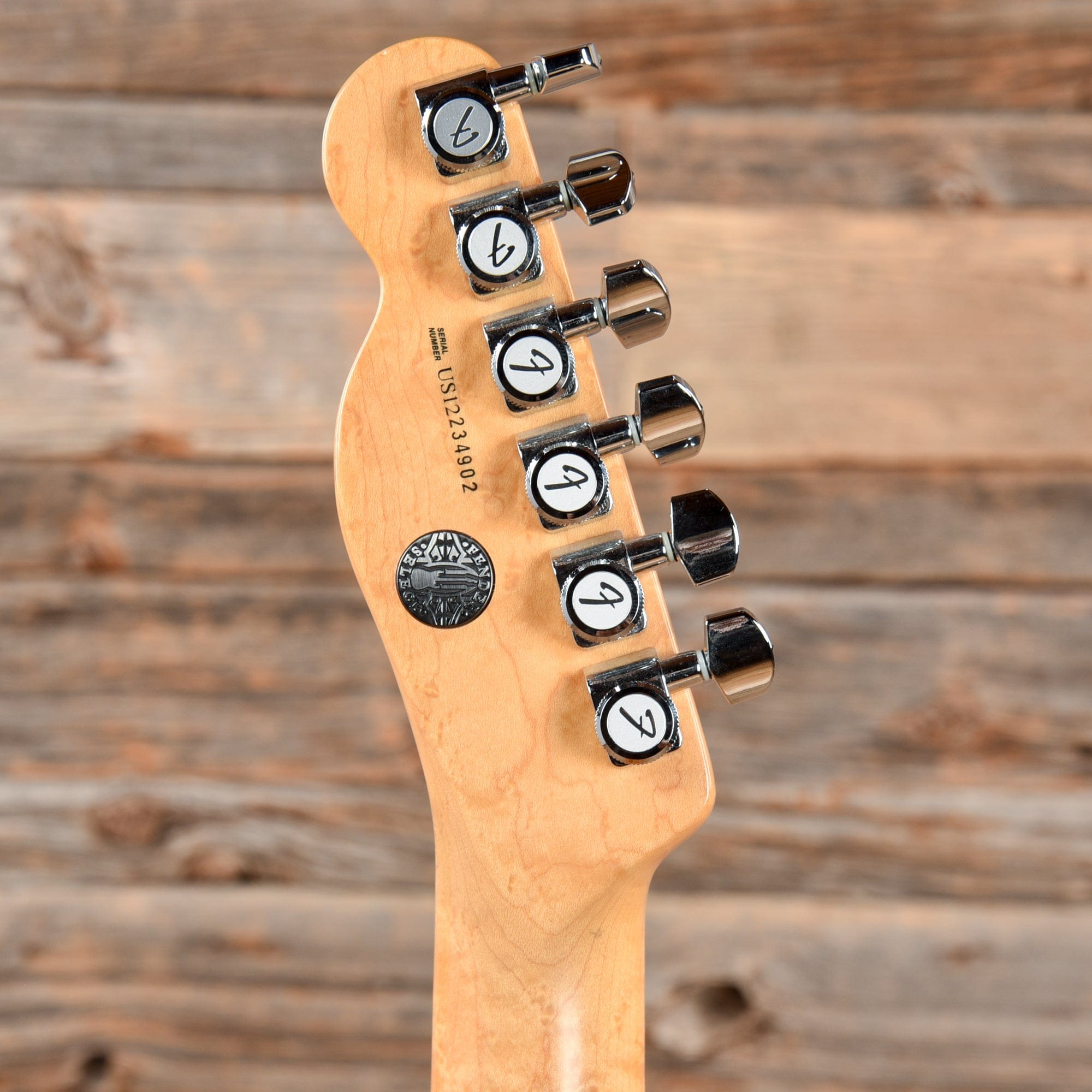 Fender Select Series Telecaster Carved Top Amber 2012 – Chicago Music ...