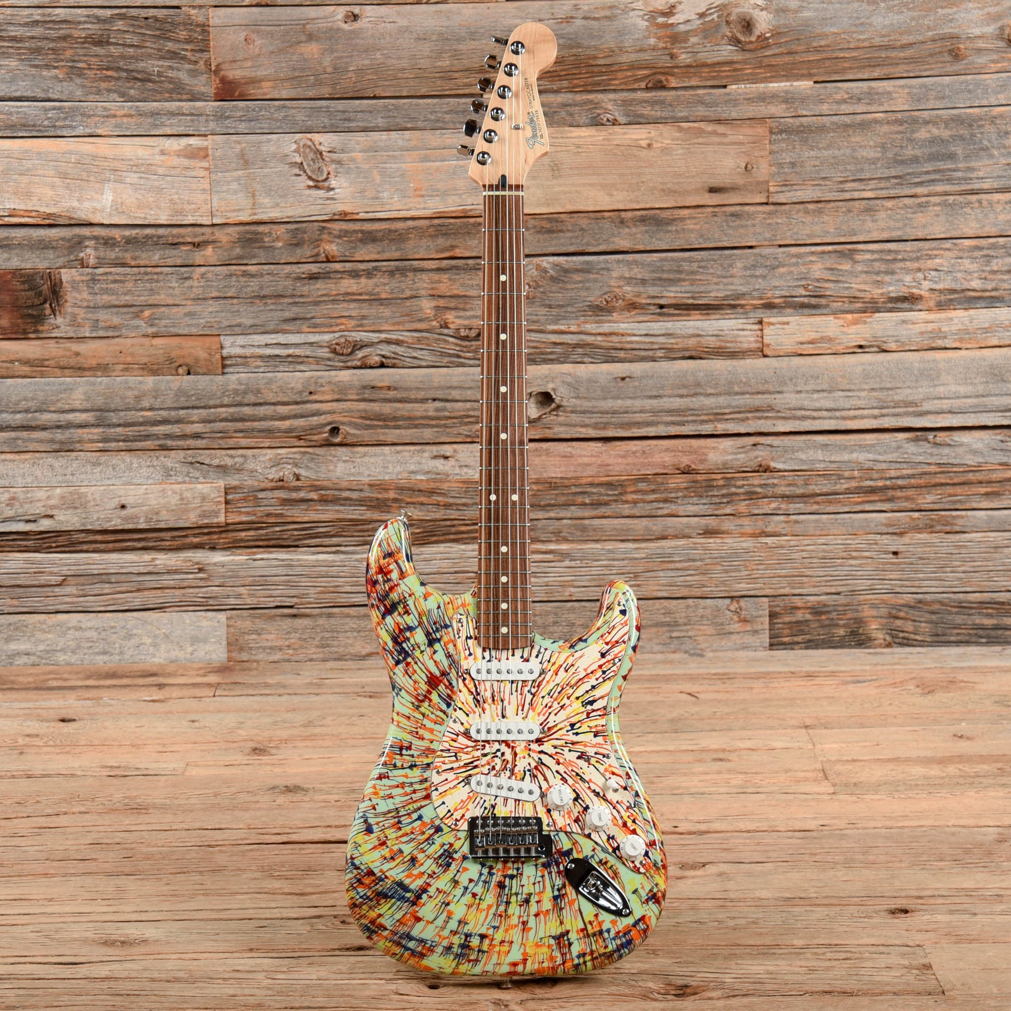 Fender Splatter Stratocaster Multi 2003 – Chicago Music Exchange
