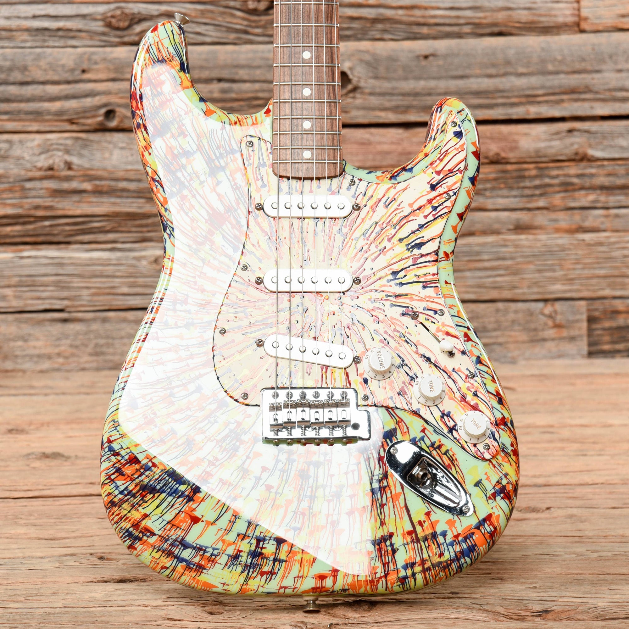 Fender Splatter Stratocaster Multi 2003 – Chicago Music Exchange