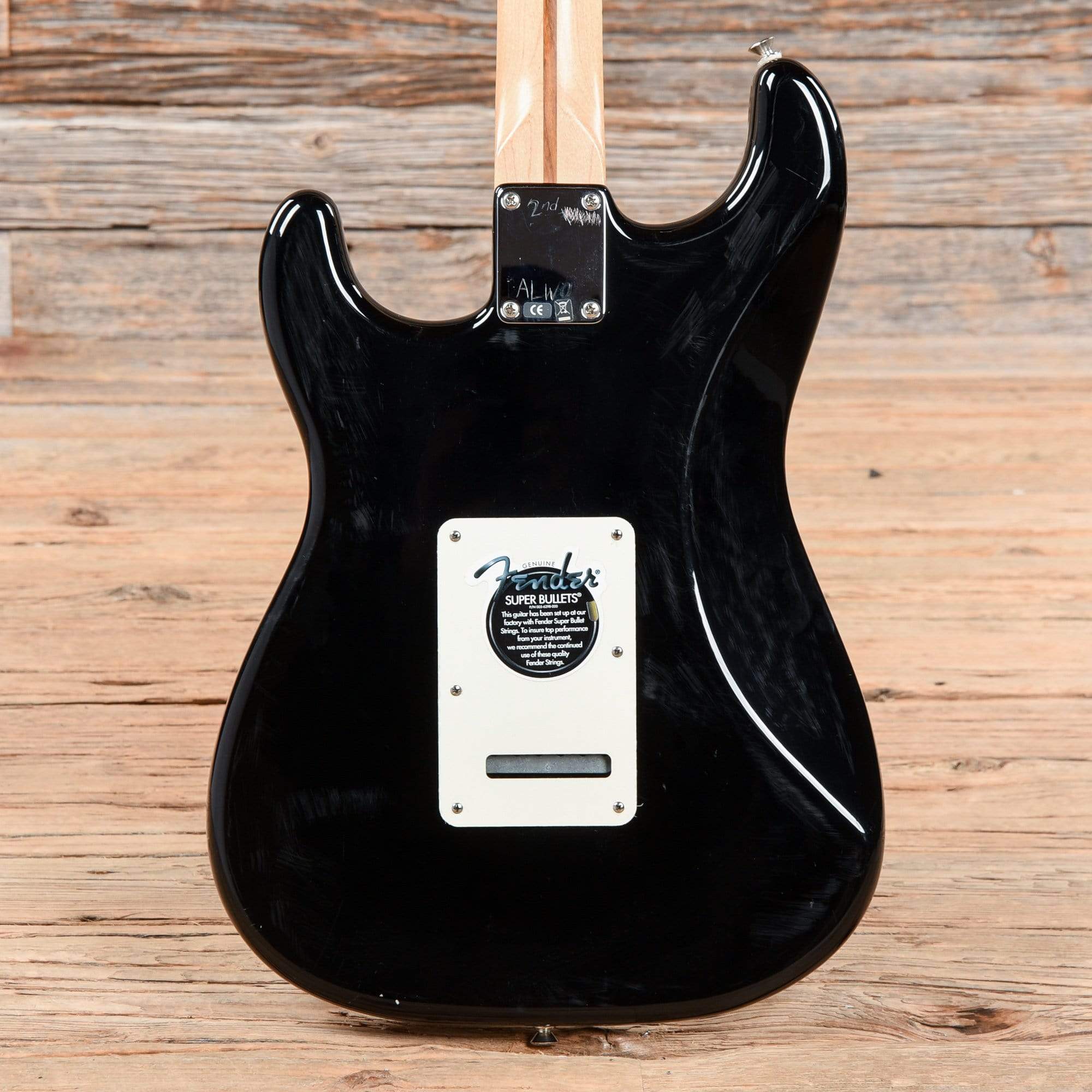 Fender Standard Stratocaster HSS Black 2006 – Chicago Music Exchange