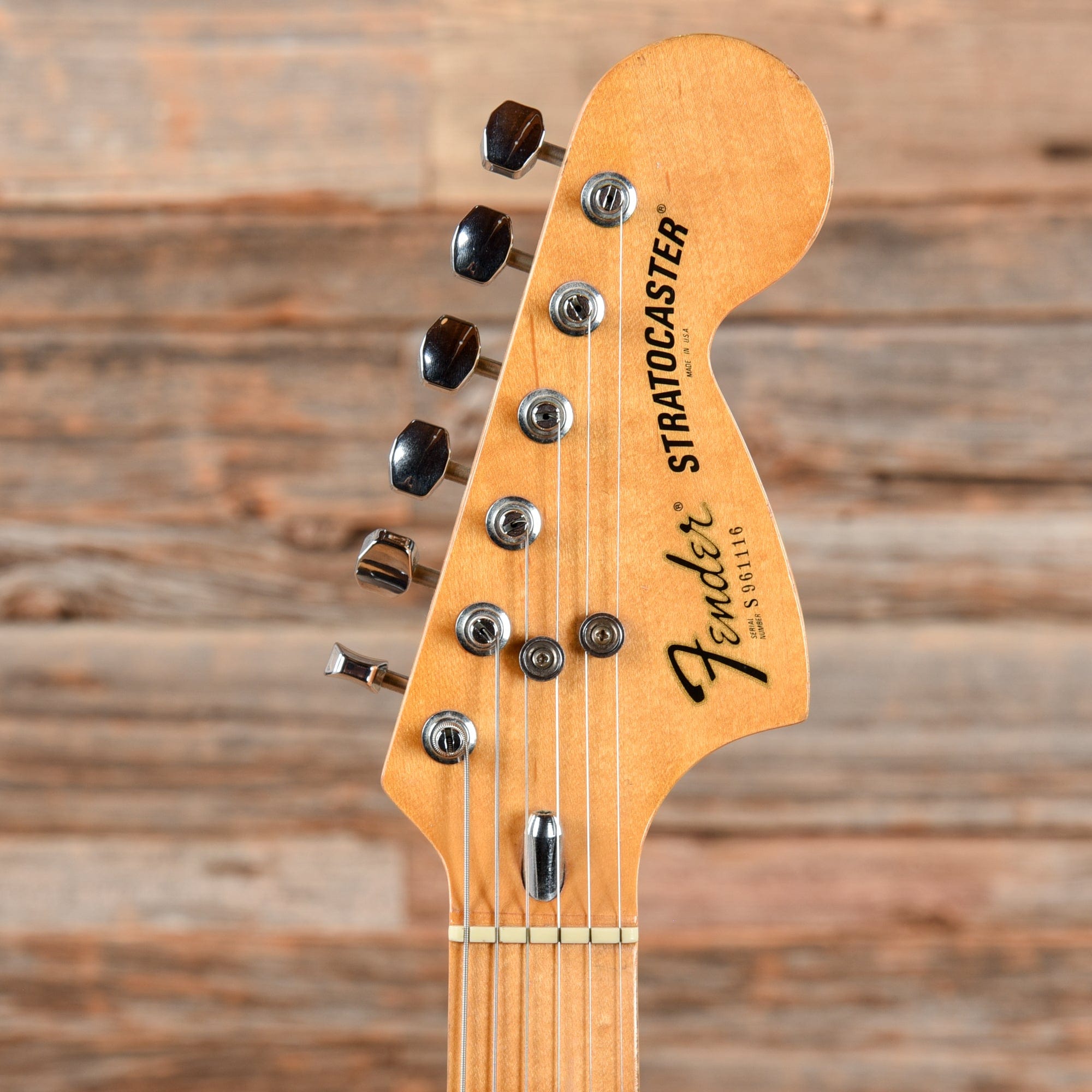 Fender Stratocaster Hardtail Transparent Red 1979 – Chicago Music Exchange