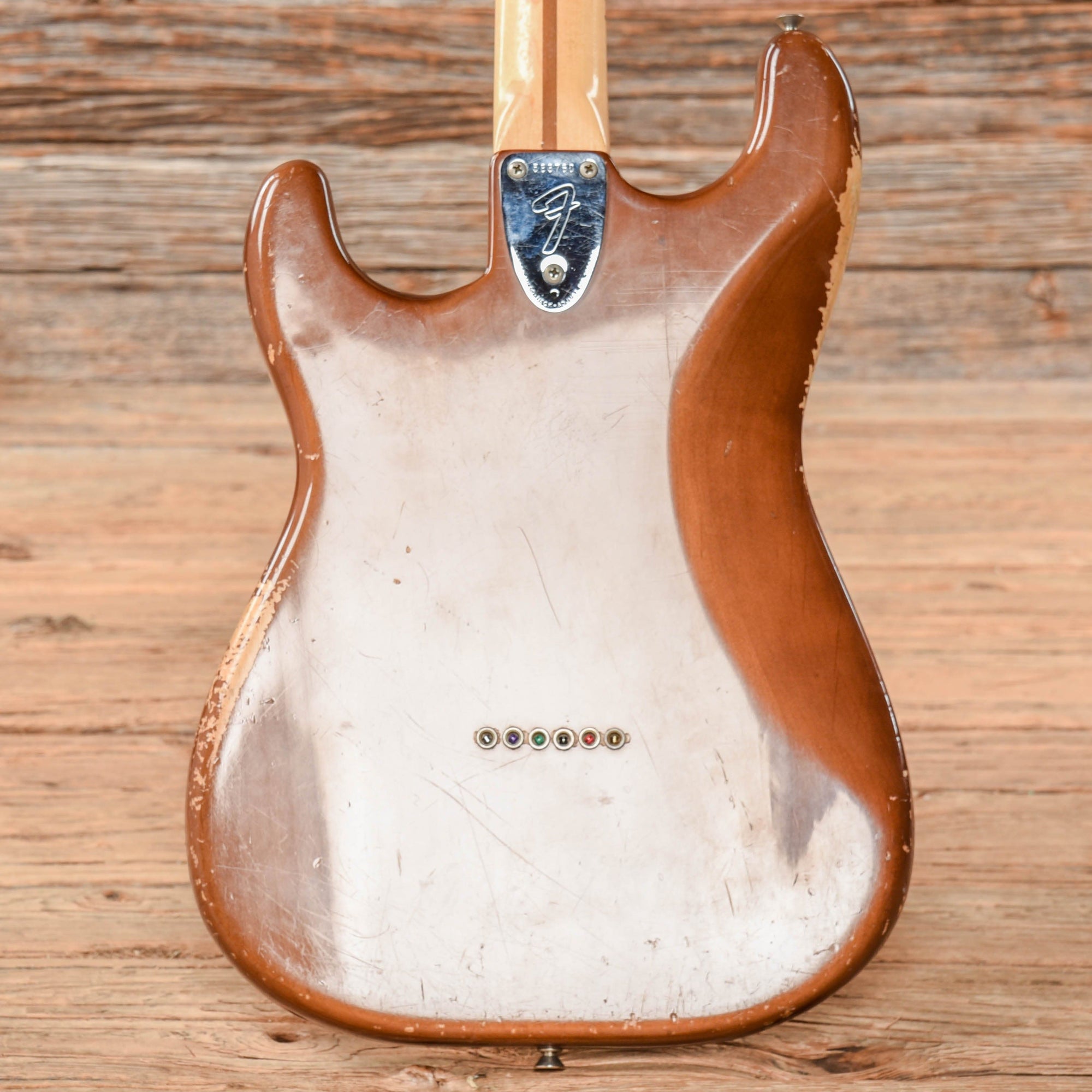 Fender Stratocaster Hardtail Mocha 1975 – Chicago Music Exchange