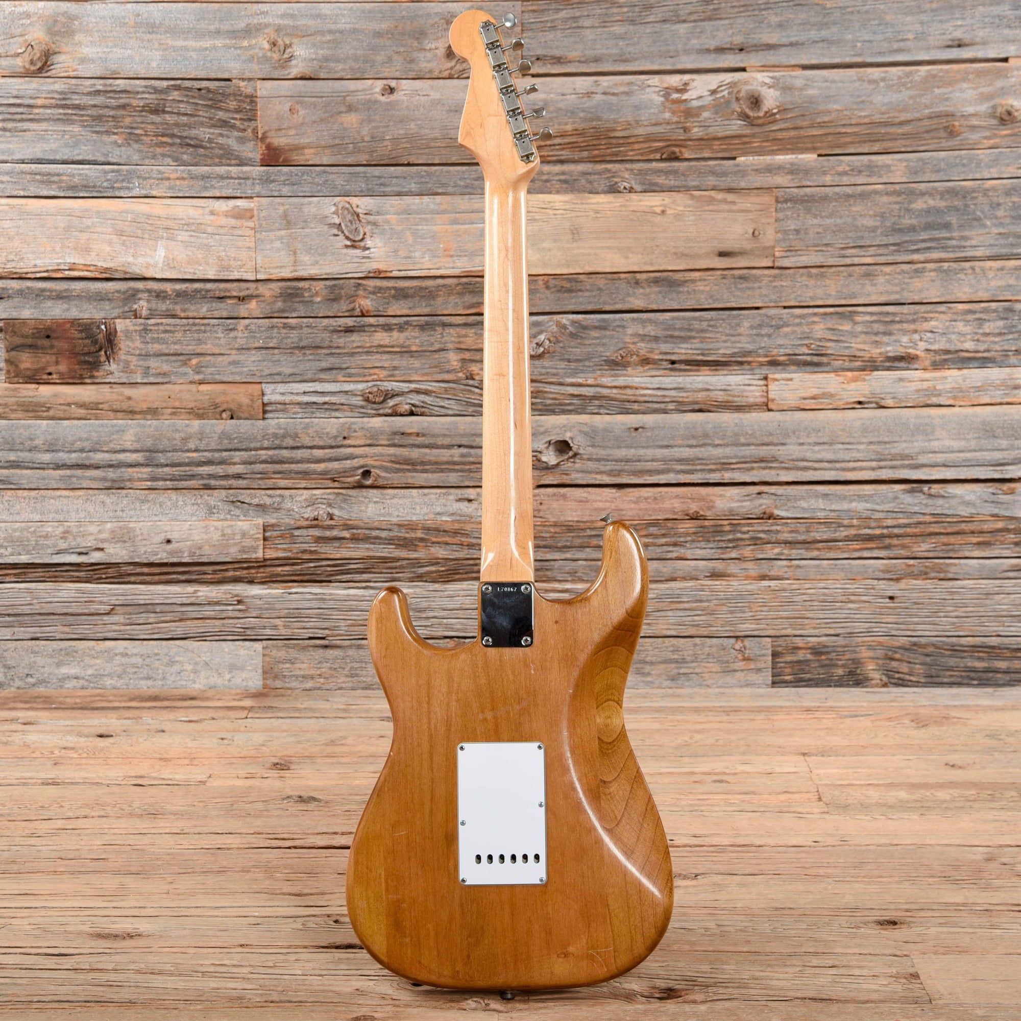 Fender Stratocaster Natural Refin 1965 – Chicago Music Exchange