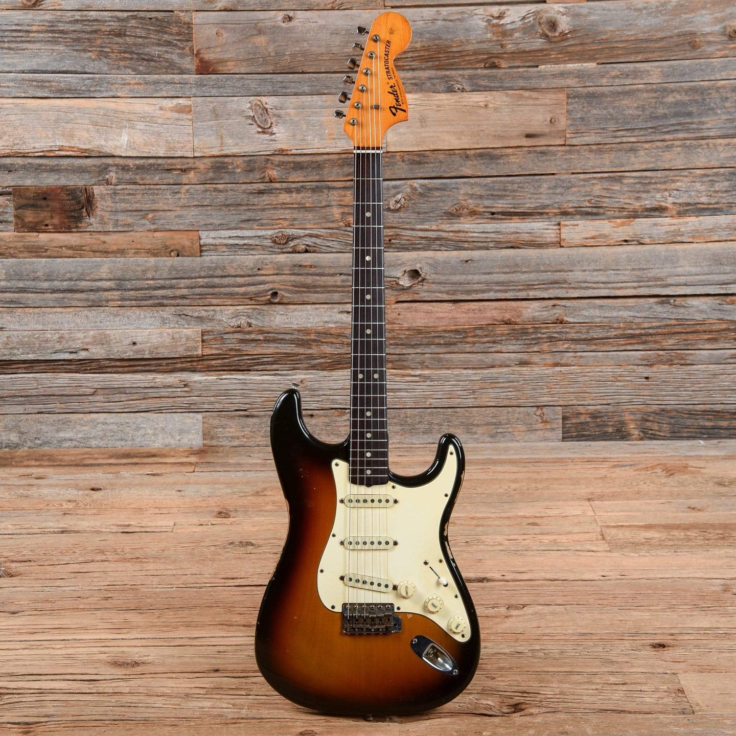 Fender Stratocaster Sunburst 1971 – Chicago Music Exchange
