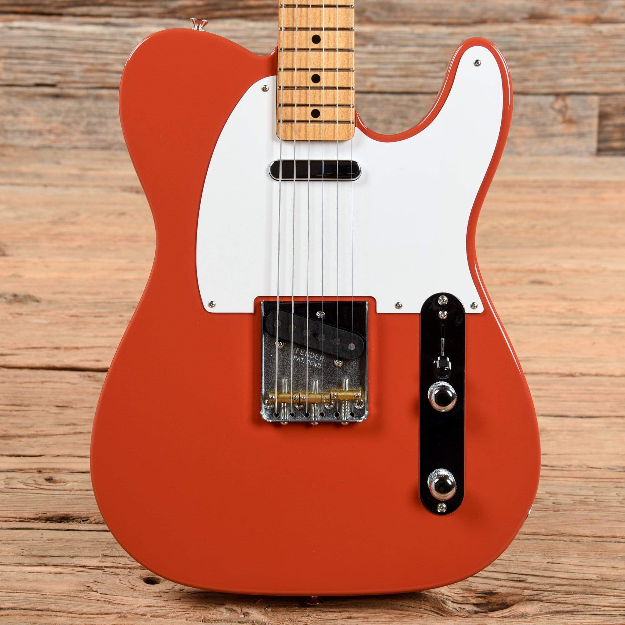 Fender Vintera '50s Telecaster Fiesta Red 2021 – Chicago Music Exchange