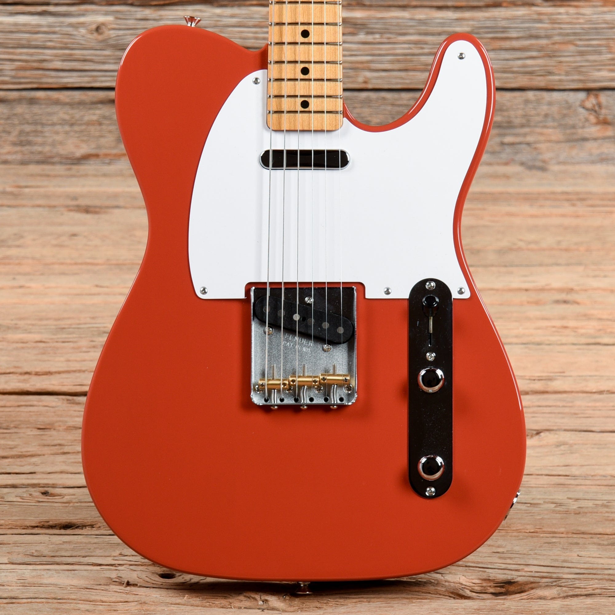 Fender Vintera '50s Telecaster Fiesta Red 2021 – Chicago Music Exchange