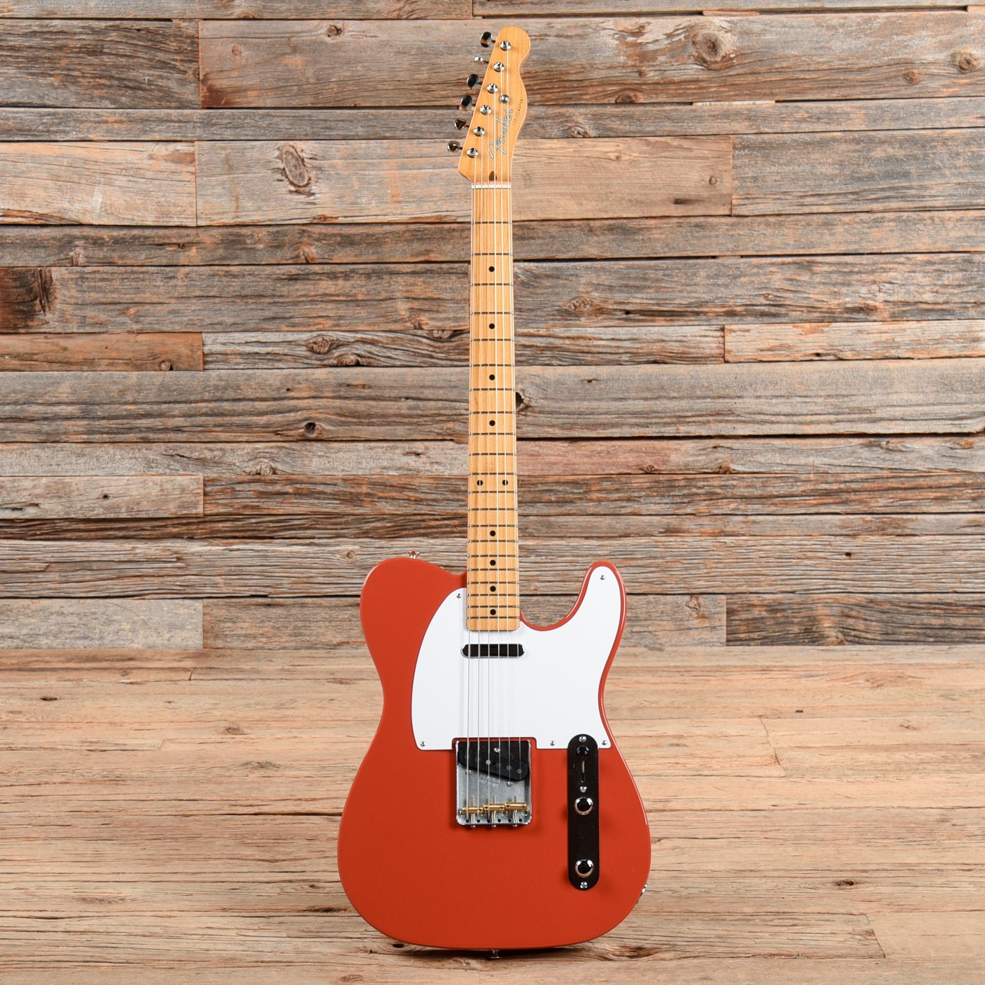 Fender Vintera '50s Telecaster Fiesta Red 2021 – Chicago Music Exchange