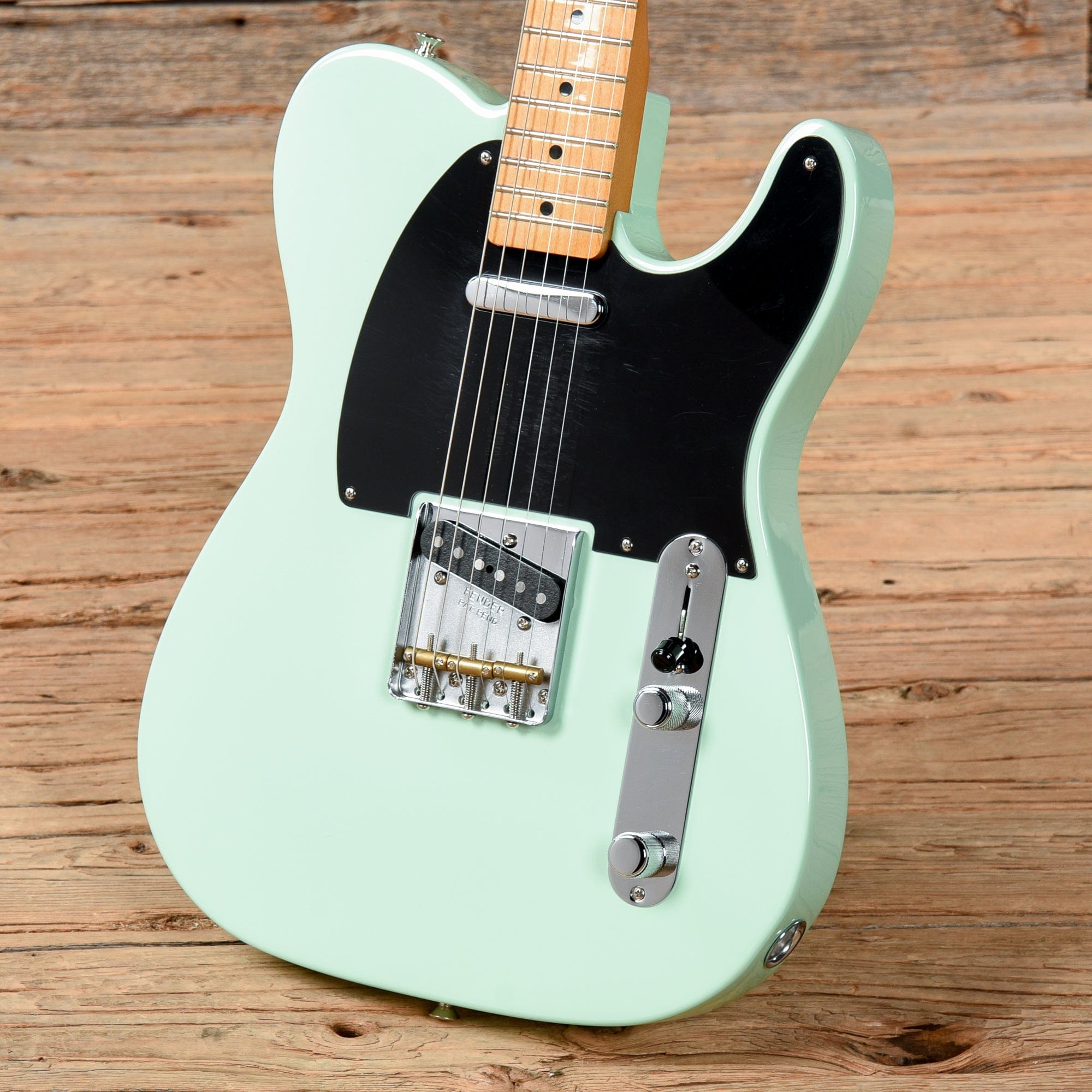 Fender Vntera 50's Telecaster Modified Surf Green 2020 – Chicago Music ...