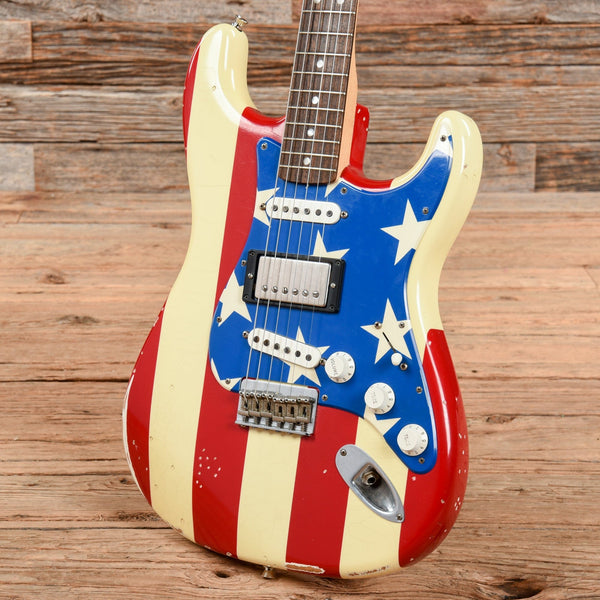 Fender Wayne Kramer Stratocaster Red/White/Blue 2010 – Chicago Music ...