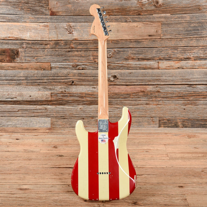 Fender Wayne Kramer Stratocaster Red/White/Blue 2010 – Chicago Music ...