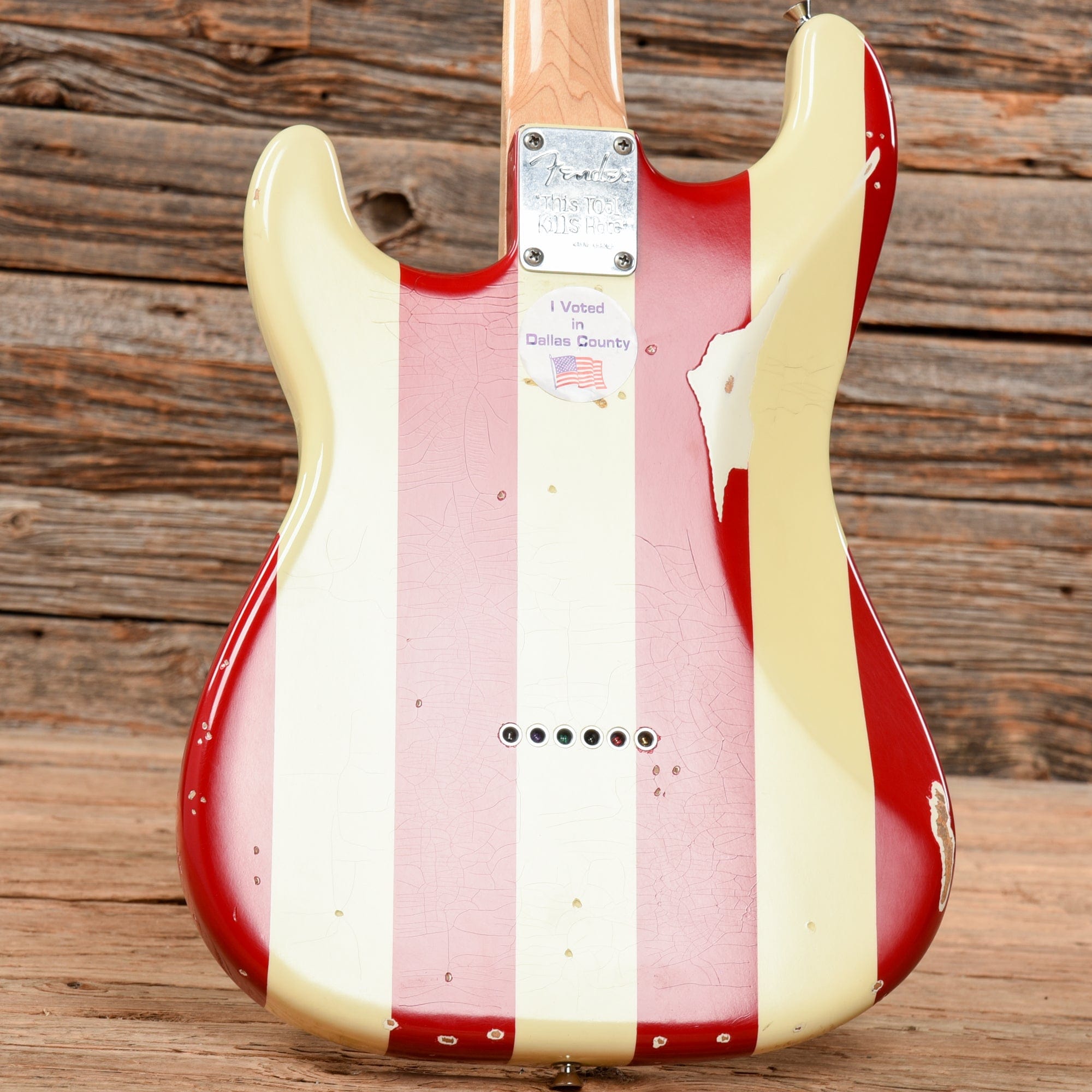 Fender Wayne Kramer Stratocaster Red/White/Blue 2010 – Chicago Music ...