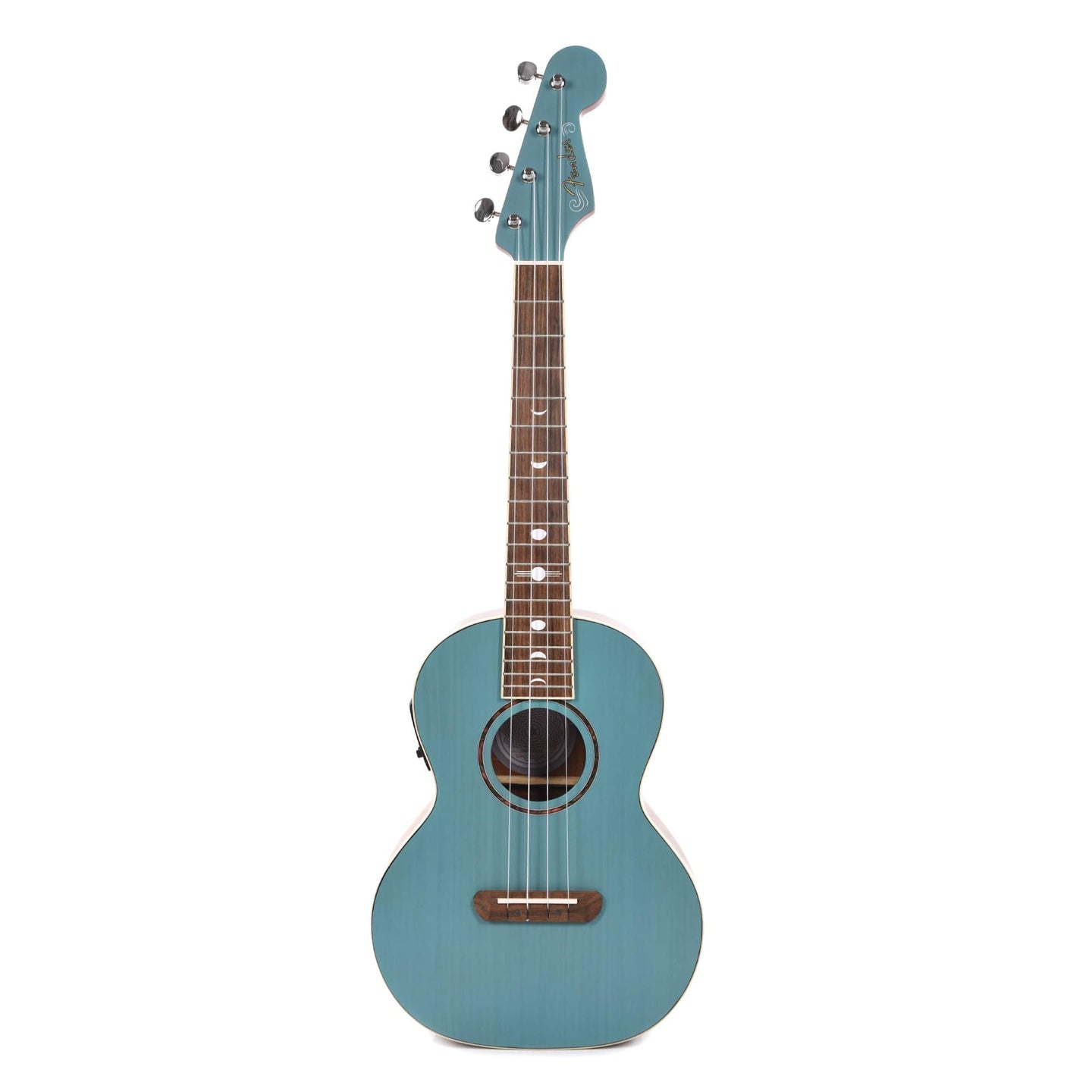 Fender Artist Dhani Harrison Uke Turquoise – Chicago Music Exchange