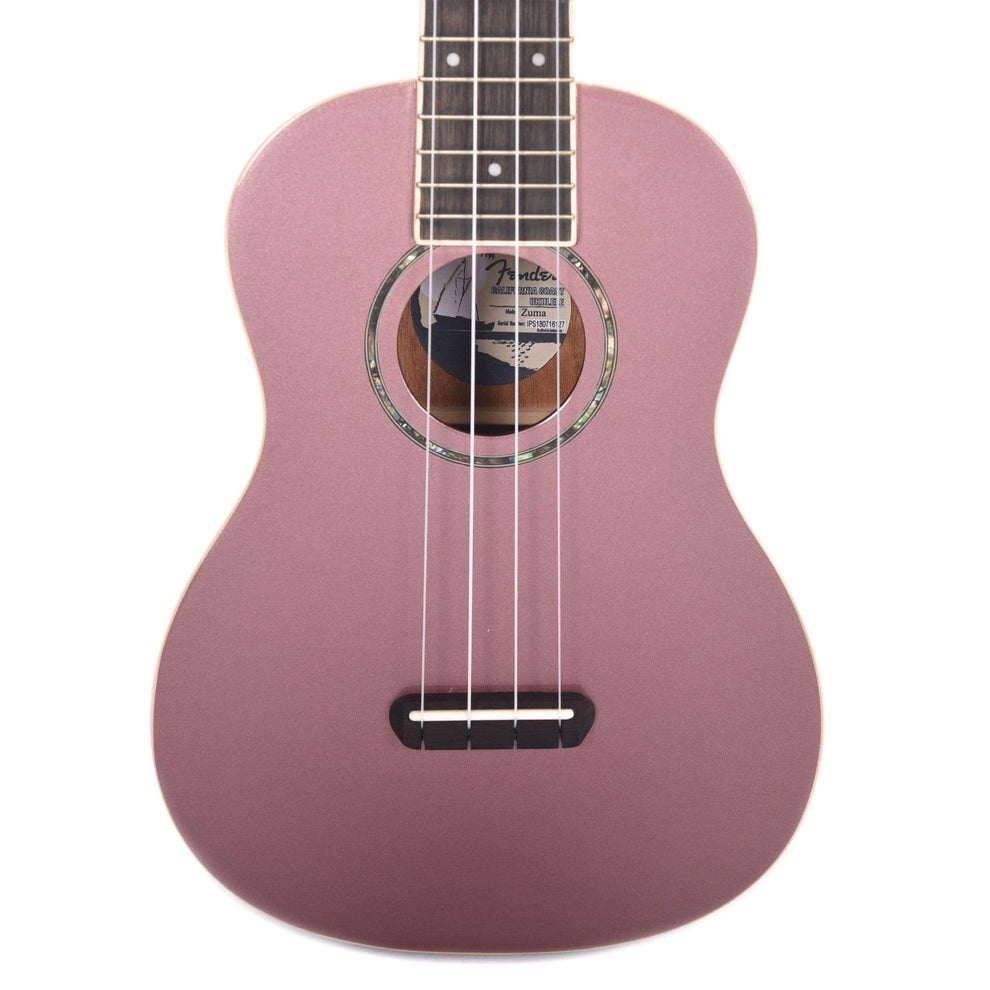 Fender Zuma Classic Concert Ukulele Burgundy Mist – Chicago Music Exchange