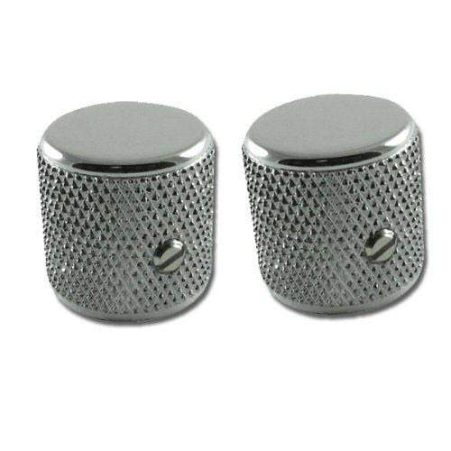 Fender Telecaster/Precision Bass Knobs Knurled Chrome (2) – Chicago Music Exchange