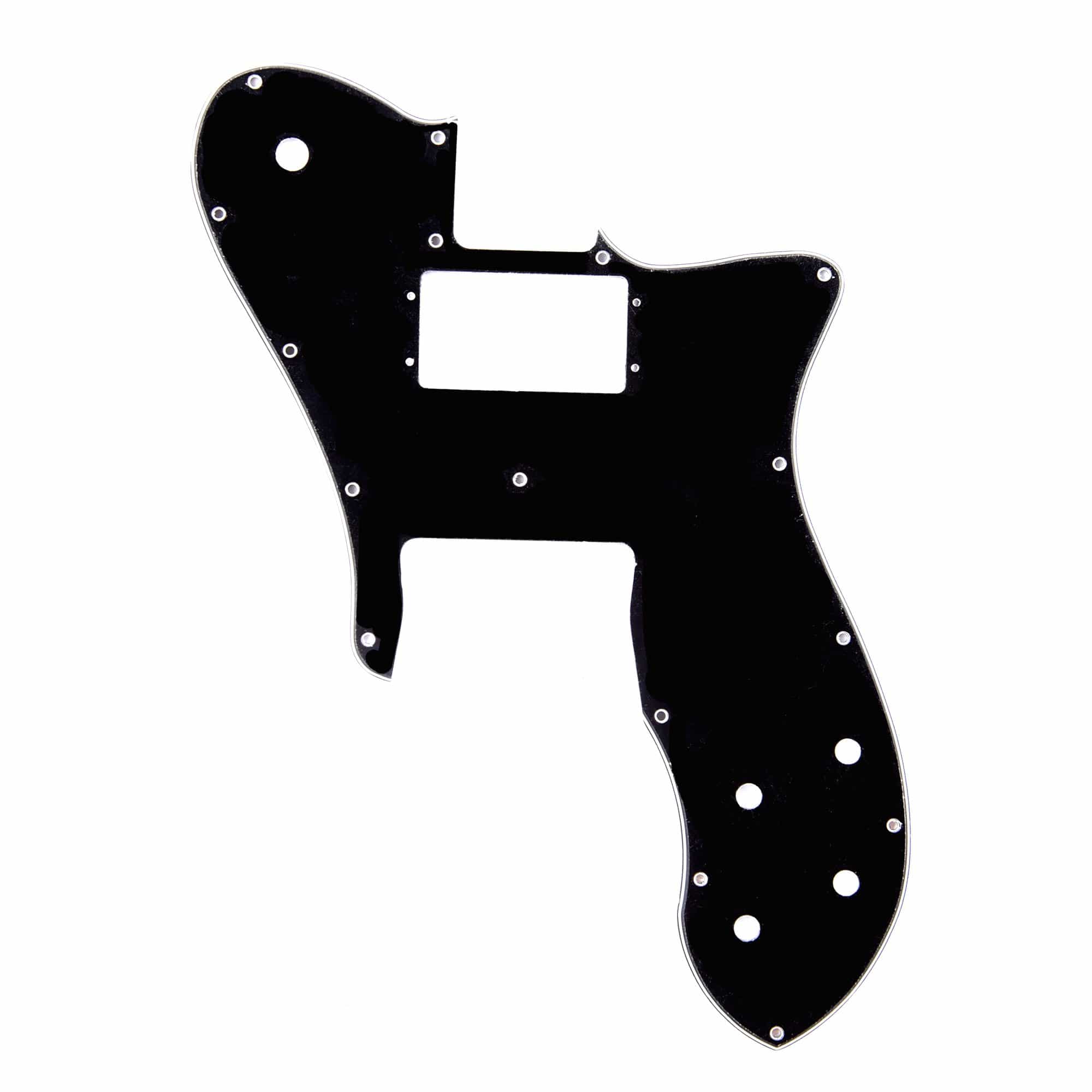 Fender Pickguard 72 Tele Custom HH 3-Ply Black – Chicago Music Exchange