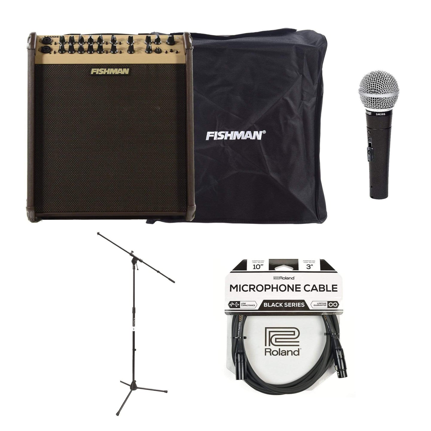 Fishman Loudbox Performer 180w Acoustic Guitar Amplifier w/Fishman Sli ...