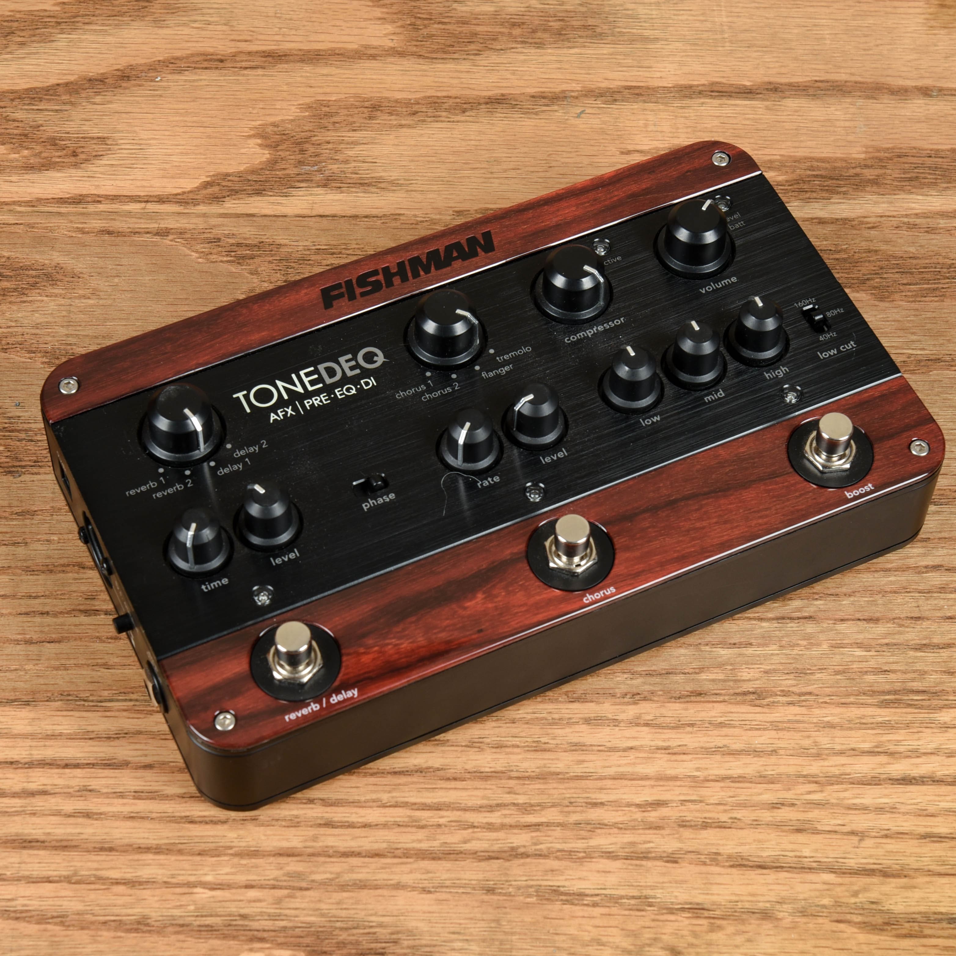Fishman ToneDeq AFX Preamp EQ and DI – Chicago Music Exchange