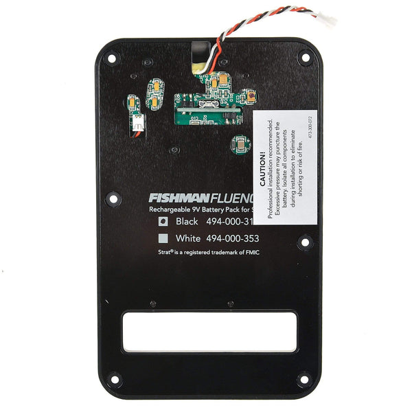 Fishman Fluence Rechargeable Battery Pack for Strat Black – Chicago ...