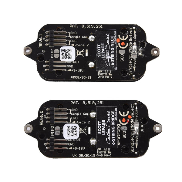 Fishman Fluence Custom Series Scott LePage Pickup Set White – Chicago ...