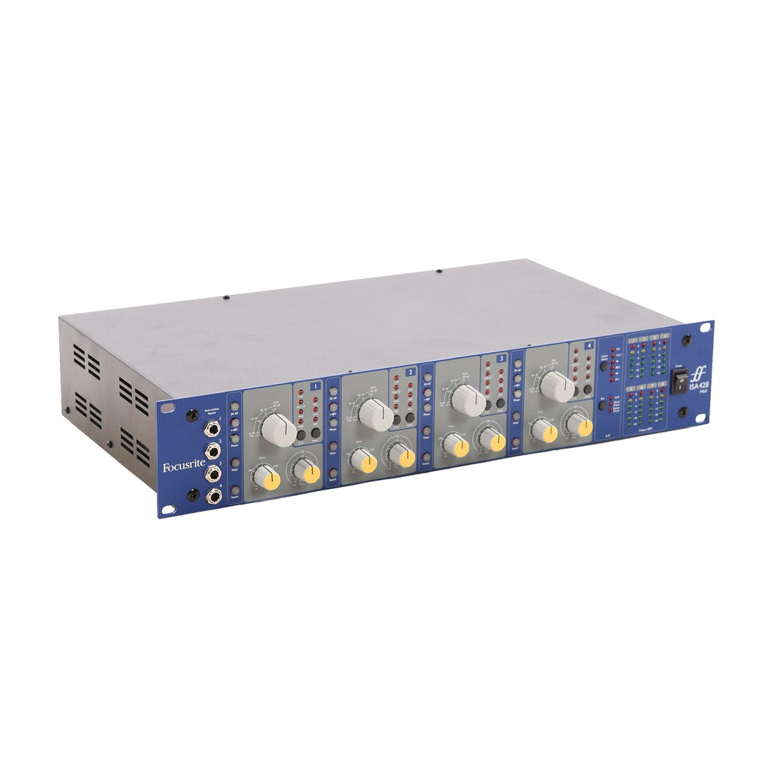 Focusrite ISA428 MkII 4-channel Microphone Preamp – Chicago Music Exchange