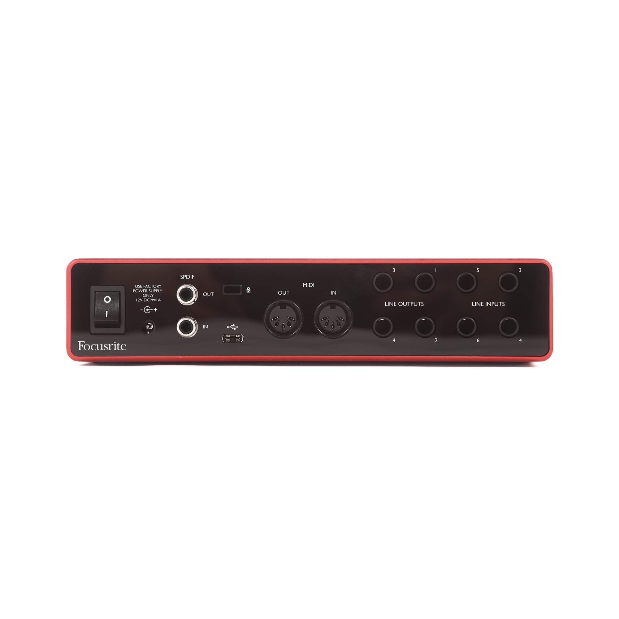 Focusrite Scarlett 8i6 3rd Gen USB Digital Audio Interface – Chicago ...