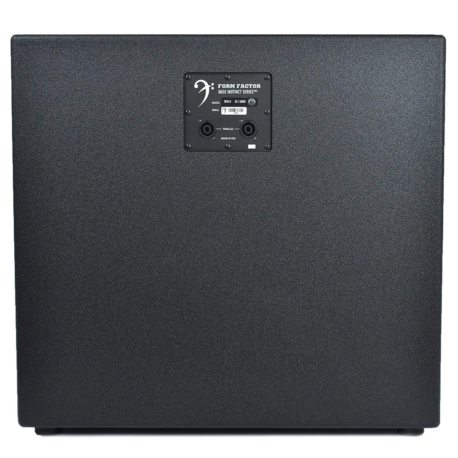 Form Factor 2B10-8 2x10 Ceramic Bass Speaker Cabinet, 8 Ohm – Chicago ...
