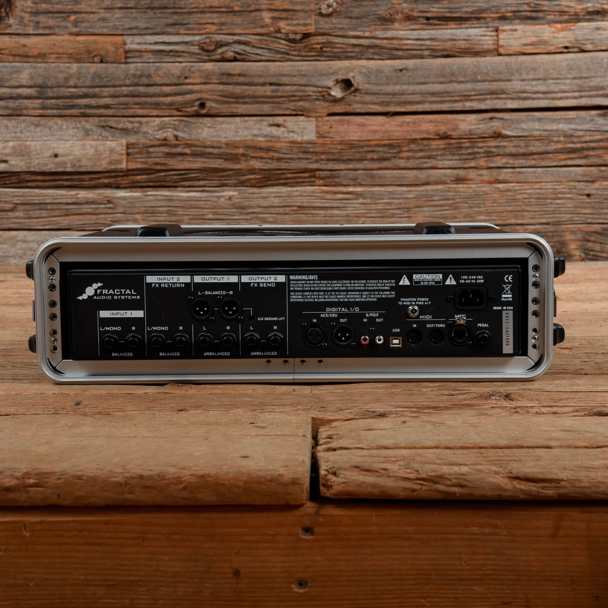 Fractal Audio Systems Axe FX II Preamp/Effects Processor – Chicago ...