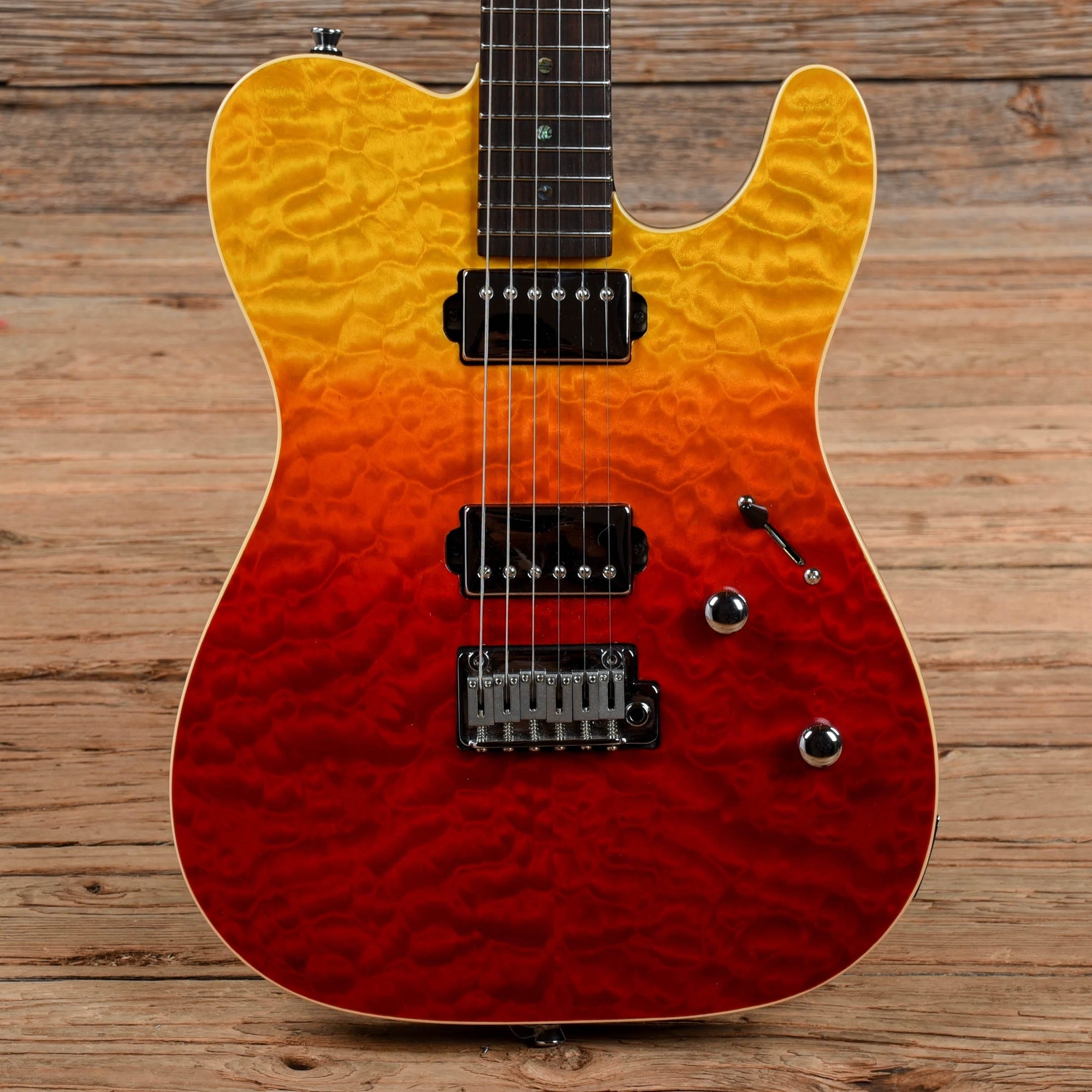 Freakquency Guitars MV-T Sunburst Fade – Chicago Music Exchange