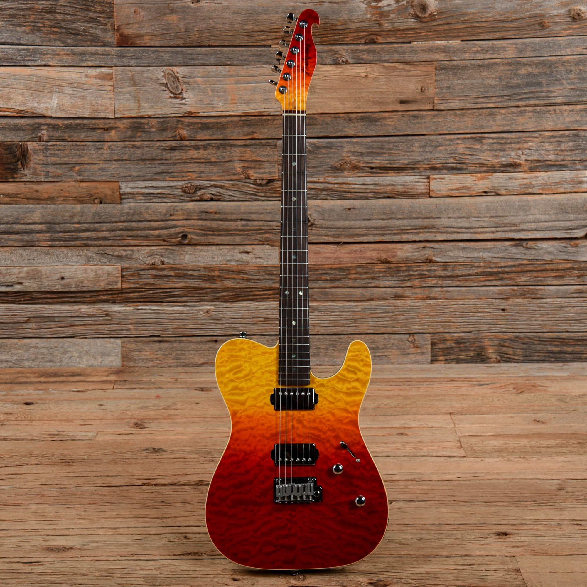 Freakquency Guitars MV-T Sunburst Fade – Chicago Music Exchange