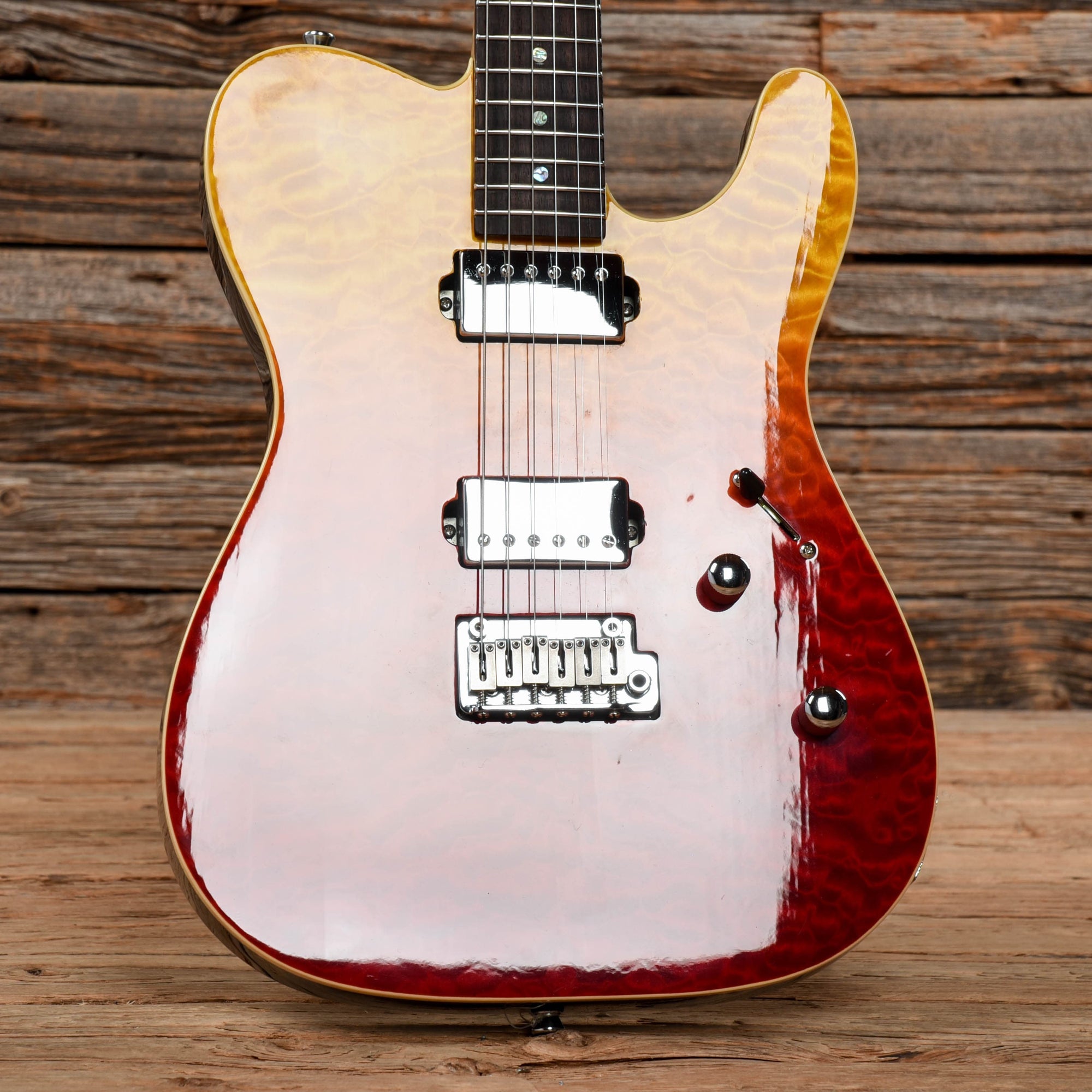 Freakquency Guitars MV-T Sunburst Fade – Chicago Music Exchange