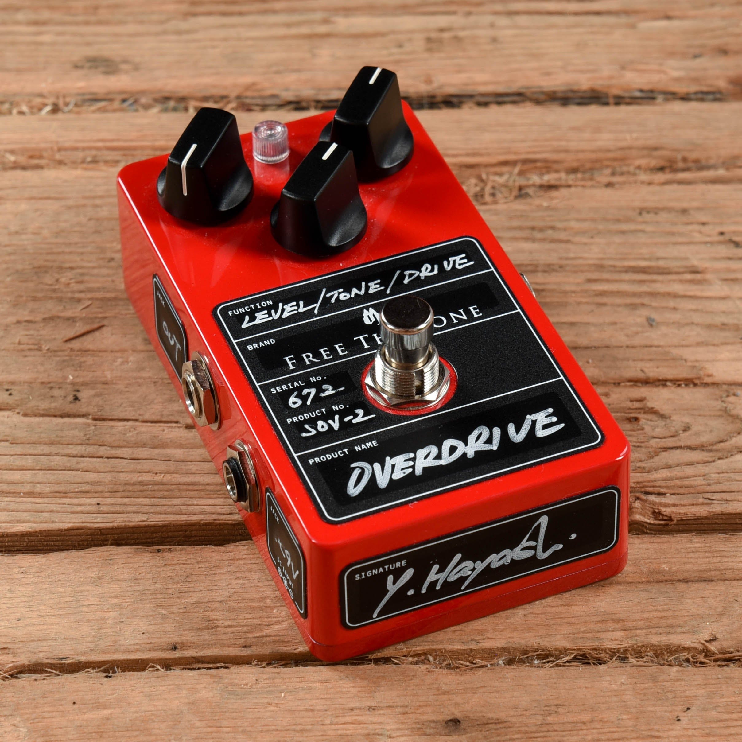 Free the Tone SOV-2 Overdrive red – Chicago Music Exchange