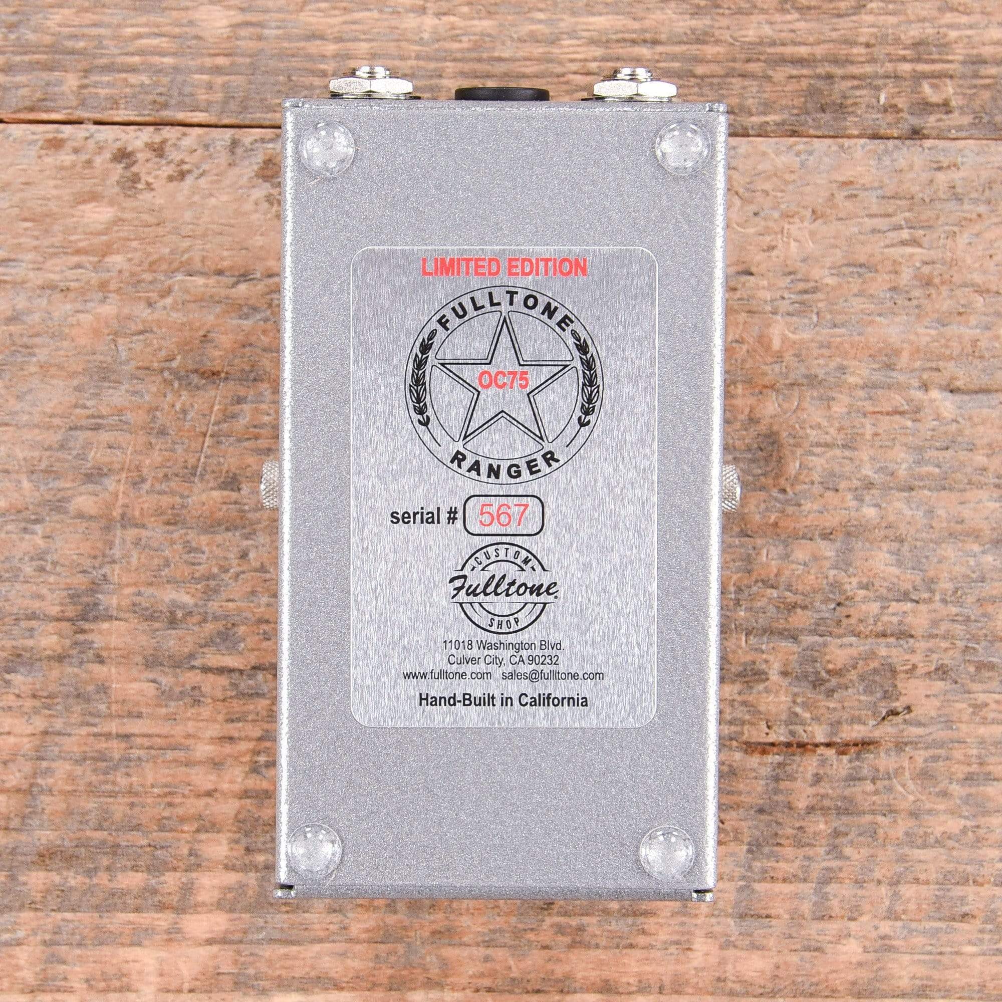 Fulltone Custom Shop Ranger OC75 Limited Edition NOS OC75 Germanium Tr ...